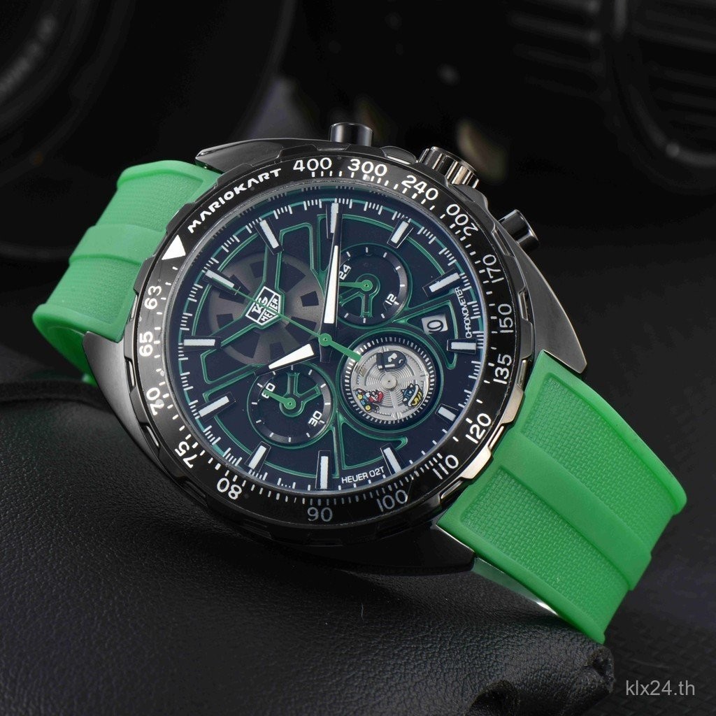 นาฬิกาข้อมือผู้ชายรุ่นใหม่ TAG TAG Howard ซีรีส์ F1 หน้าปัดสีดำ สไตล์ ...