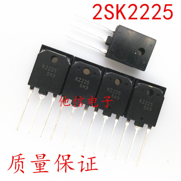 ยี่ห้อใหม่ 2SK2225 K2225 1500V/2A In-Line TO-3P บรรจุภัณฑ์ MOS Field ...