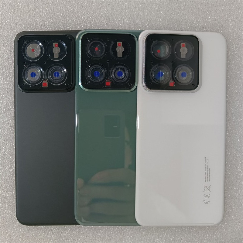 Mi 14 ด้านหลังสําหรับ Xiaomi 14 23127PN0CC 23127PN0CG กระจกฝาหลังแบตเตอรี่พร้อมเลนส์กล้องเปลี่ยน ...
