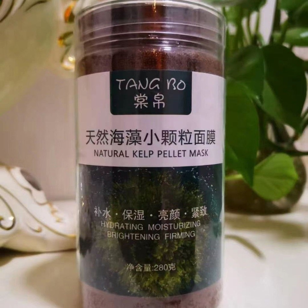 Tangbo Seaweed Mask 280g ประเทศไทยอนุภาคขนาดเล็กเมล็ดสาหร่ายสามารถงอก ...