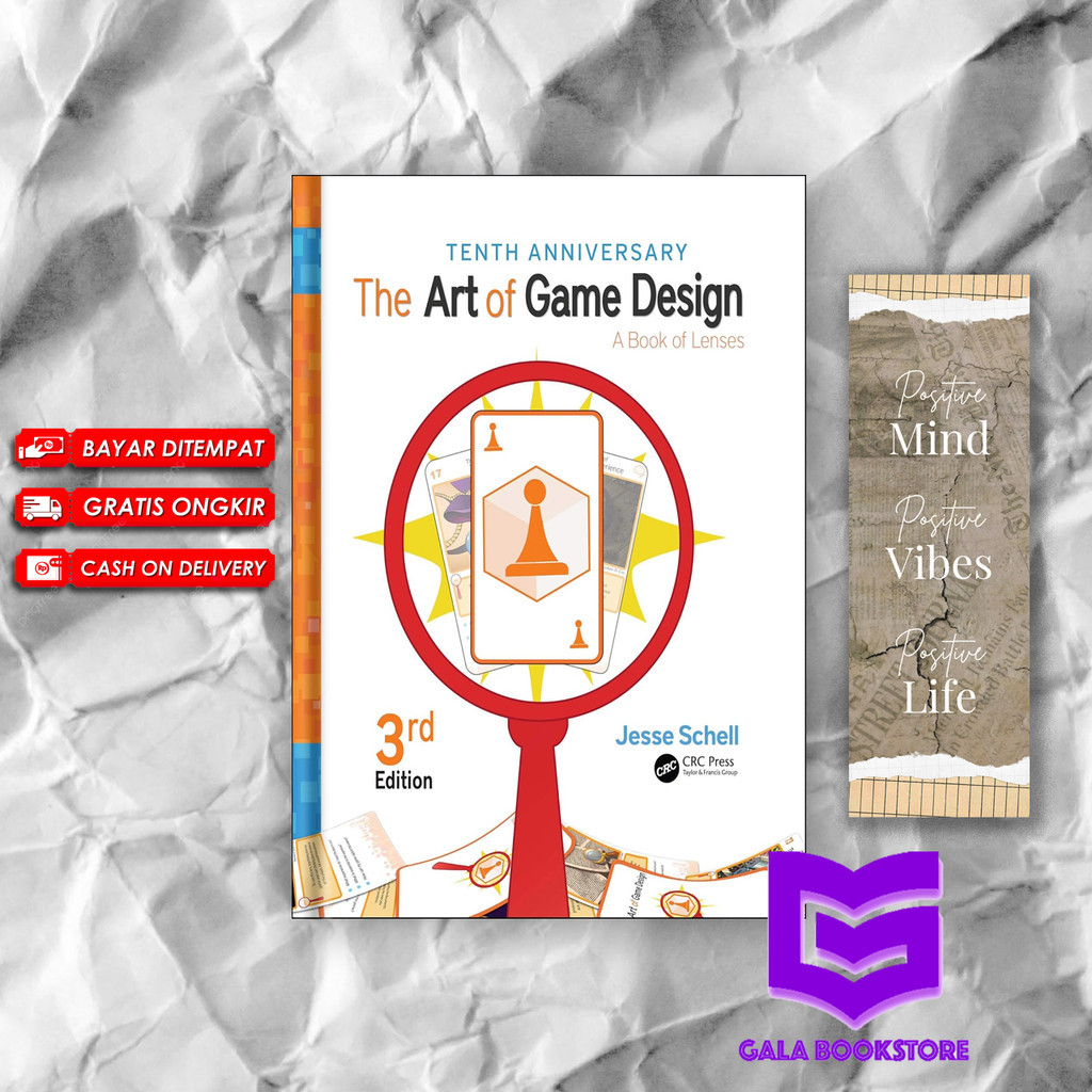การออกแบบ The Art of Game ฉบับ 3 โดย Jesse Schell (ภาษาอังกฤษ) | Shopee Thailand