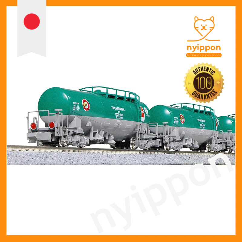 KATO N Gauge Taki 1000 Late Model Japan Oil Transport ENEOS Eco Rail Mark 8-Car Set 10-1810 ...
