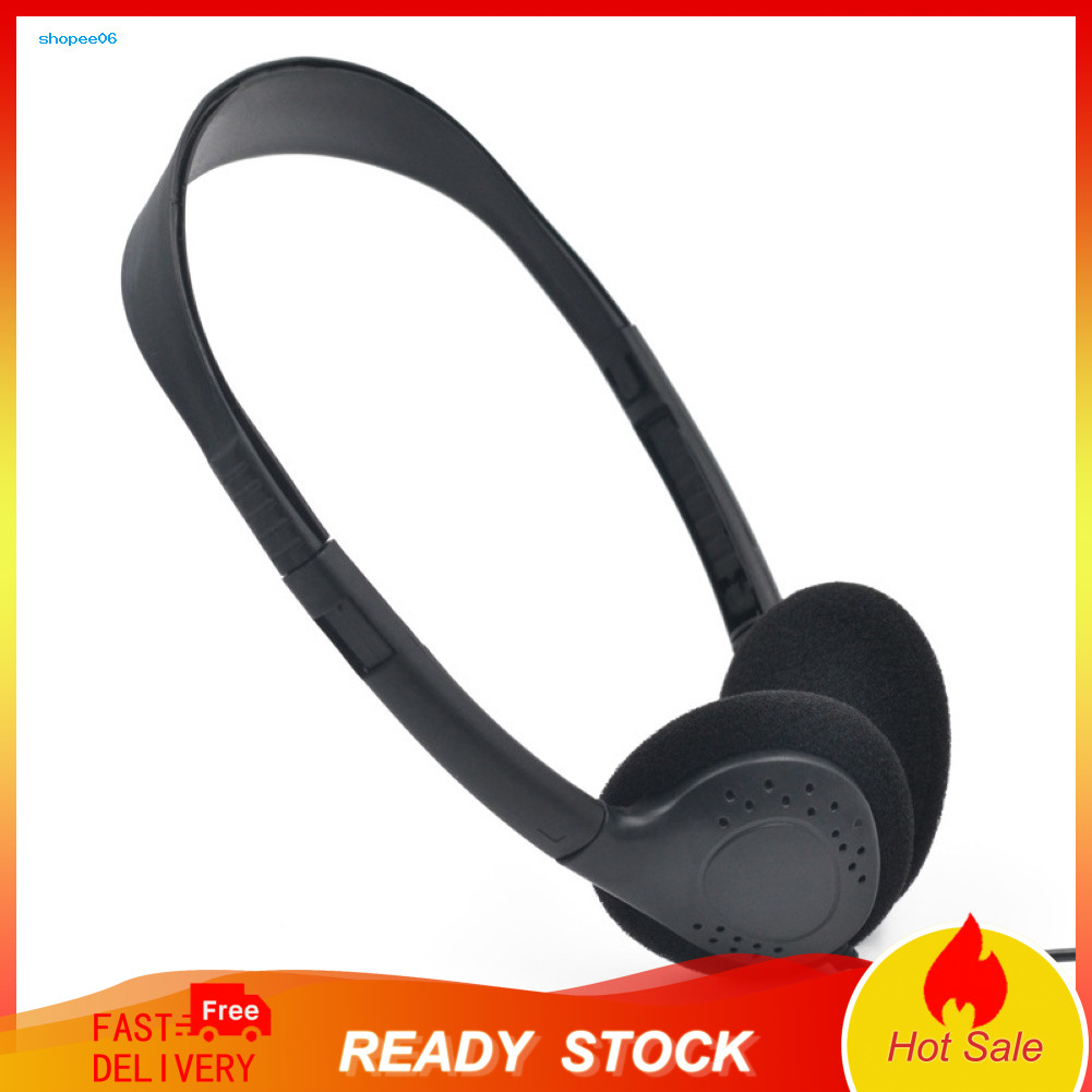 SETN Universal 35 มม.ปลั๊ก Soft Earmuff เพลง HiFi Gaming ชุดหูฟังแบบมีสายหูฟัง | Shopee Thailand