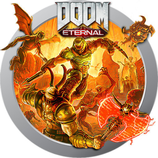 🖥️ เกมคอม | ติดตั้งง่าย | เกม PC | USB DOOM ETERNAL + DLC | Shopee Thailand