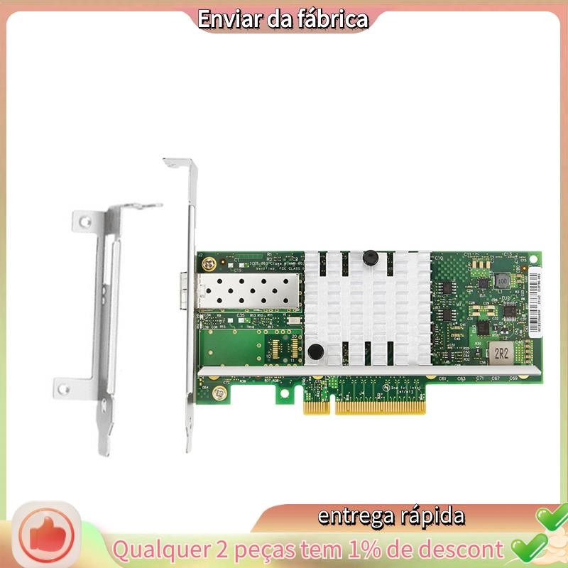 PCIe X8 10G Ethernet Network Adapter PCIe X8 10G Ethernet การ์ดเครือข่าย 82599EN พอร์ตเดียวอะแดป ...