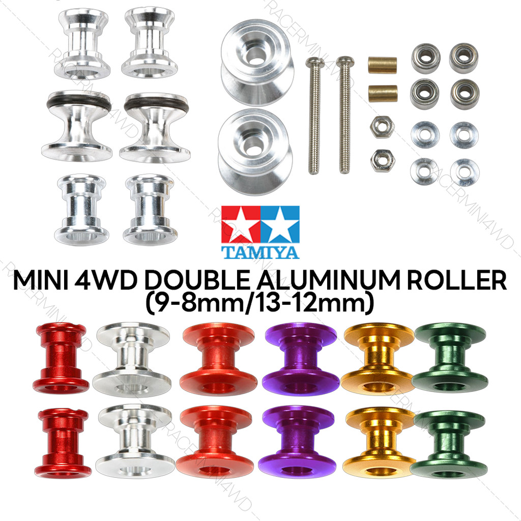 TAMIYA Mini 4WD Double Aluminum Roller 15398 15403 15418 94752 94768 94801 94812 | Shopee Thailand