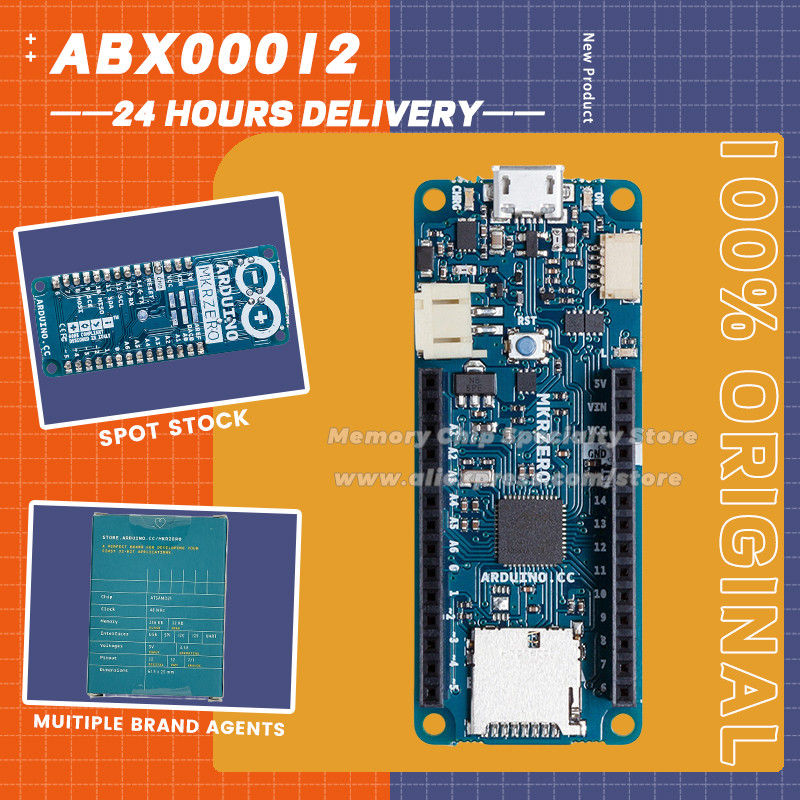 1ชิ้น/ล็อต! Arduino MKR ZERO ABX00012 ข้อมูลเสียงดิจิตอล I2S บอร์ดพัฒนา ใหม่ | Shopee Thailand