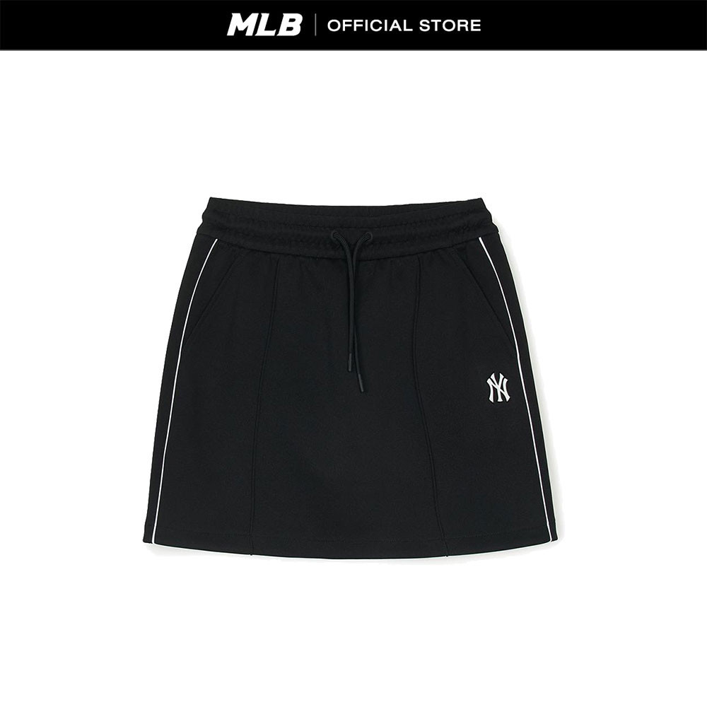 MLB กระโปรงผู้หญิง Women's Varsity Sportive Jersey Track Mini Skirt ...