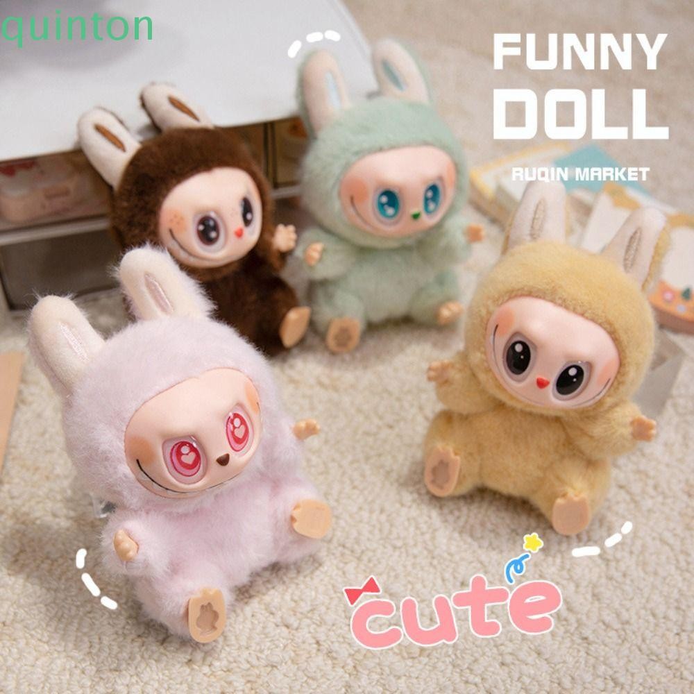 QUINTON Labubu ตุ๊กตาพวงกุญแจ, PP Cotton Collection Labbu รูปจี้,เด็ก ...