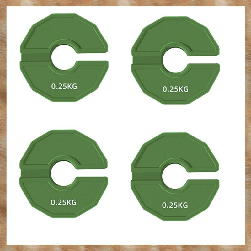 [KYG] 4 ชิ้น Gym Micro-Type Plates Dumbbell Fractional Weight Plate ...