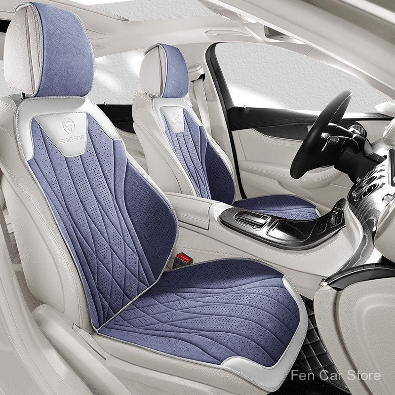 ใหม่มาถึง lamus Suede Car Seat COVER หนังคุณภาพสูงรถที่นั่งเบาะระบาย ...