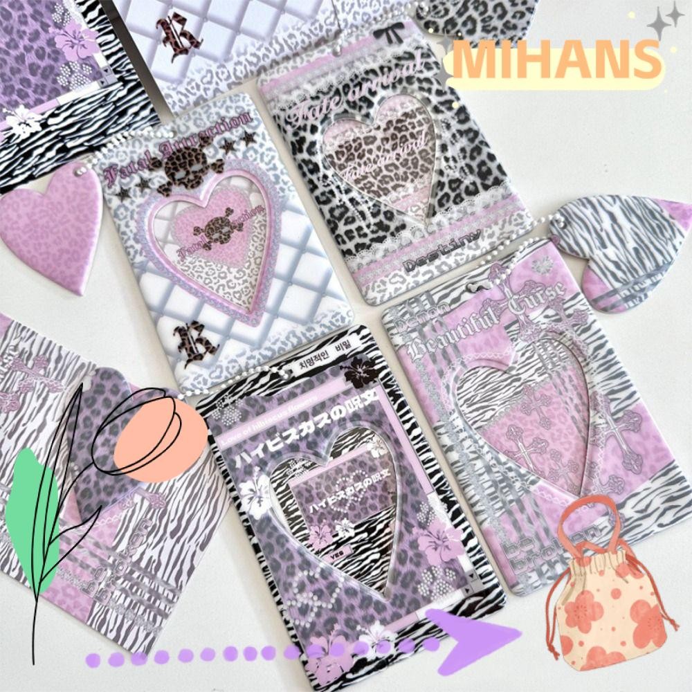 MIH Kpop Photocard Holder,มัลติฟังก์ชั่นต้นฉบับ 3 นิ้วMini Photo Holder,Y2Kพร้อมพวงกุญแจน่ารัก ...
