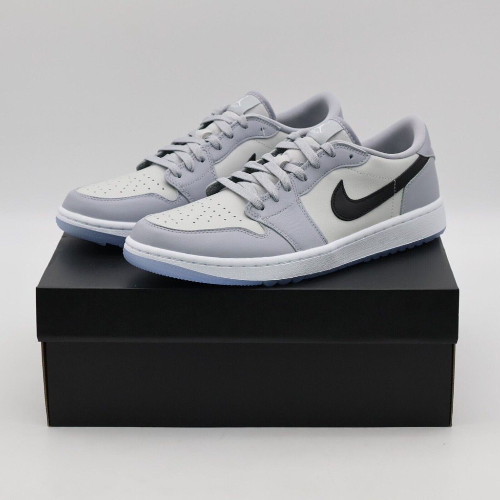 DD9315-002 Nike Air Jordan 1 Low Golf Wolf Grey (ผู้ชาย) | Shopee Thailand
