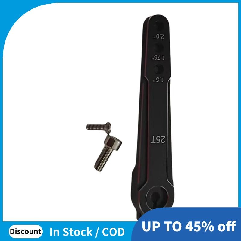 25T อลูมิเนียมอัลลอยด์พวงมาลัย Servo Arm Extension Servo Horn สําหรับ ...
