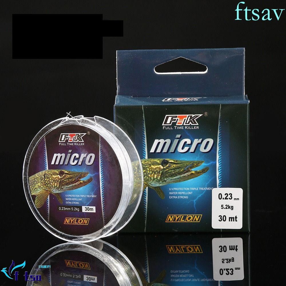 SWIFTSAVER สายตกปลาน้ําแข็ง 2.9-12.5LB สายตกปลาเคลือบ Monofilament สายไนลอน Sinking 30m Nylon ...