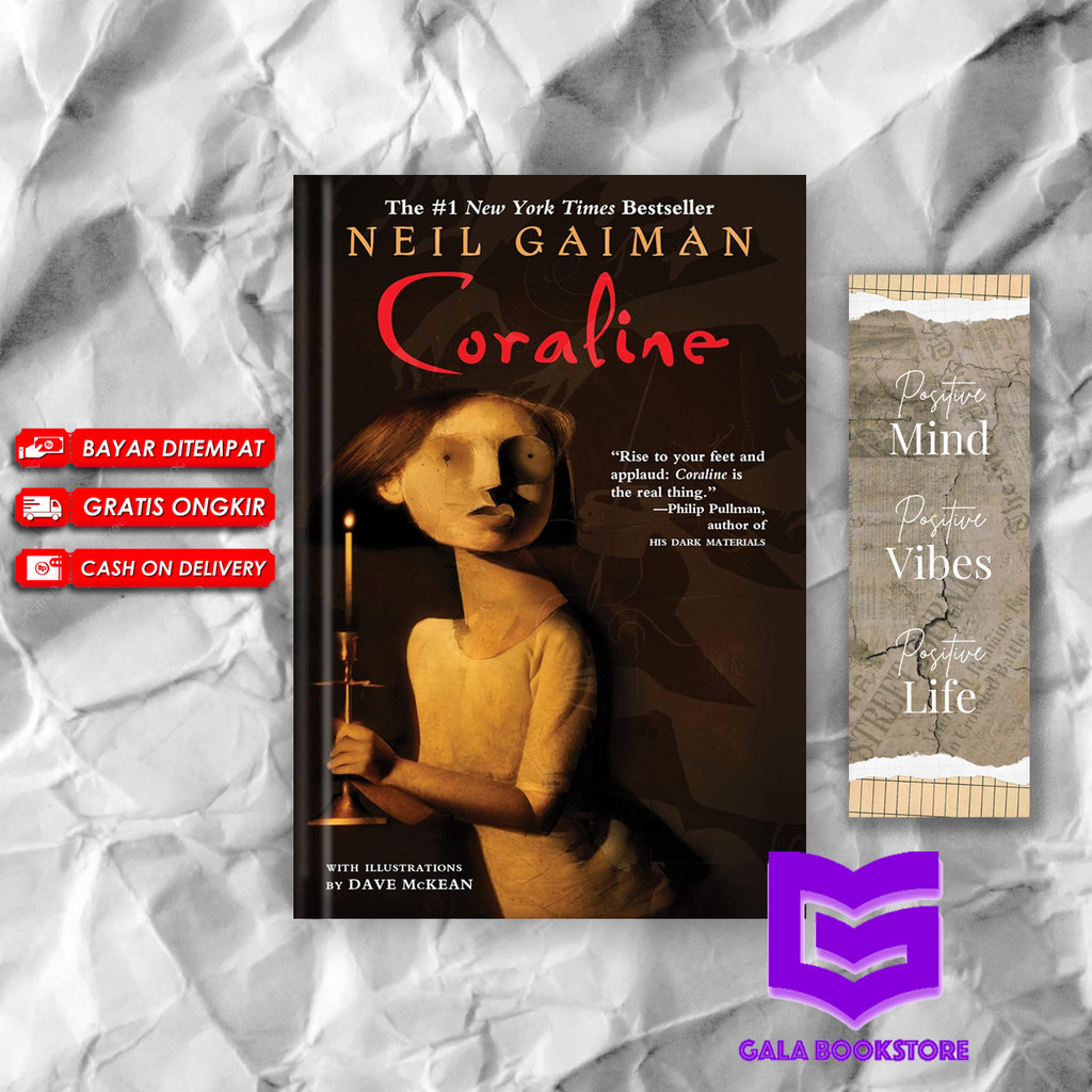Coraline by Neil Gaiman (อังกฤษ) | Shopee Thailand