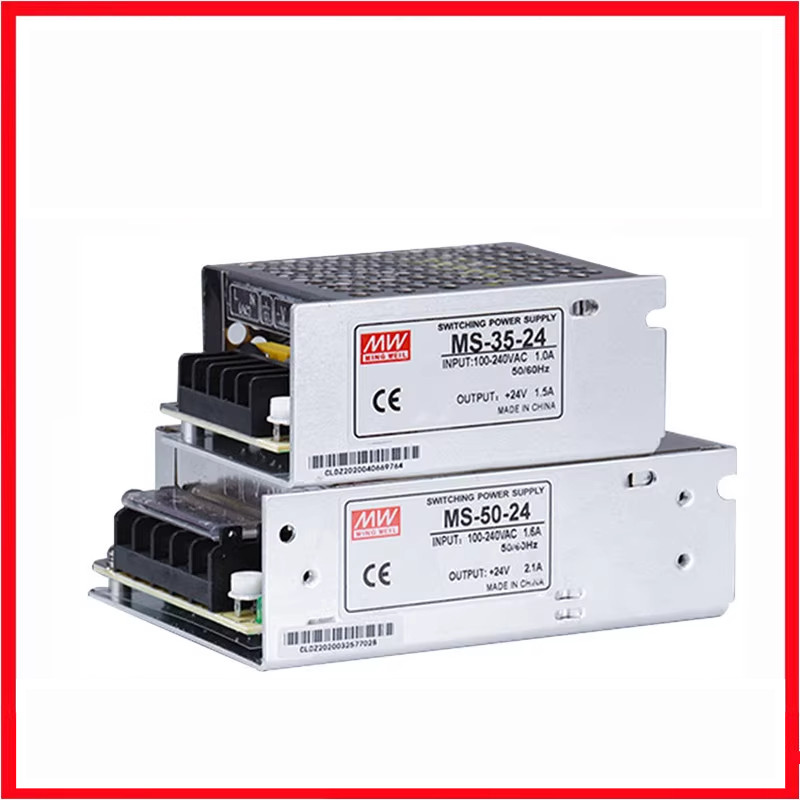 ขนาดเล็ก MS-15-25-35-50/100/150W Switching Power Supply 12V3 DC DC24V10a Transformer 120w5A ...
