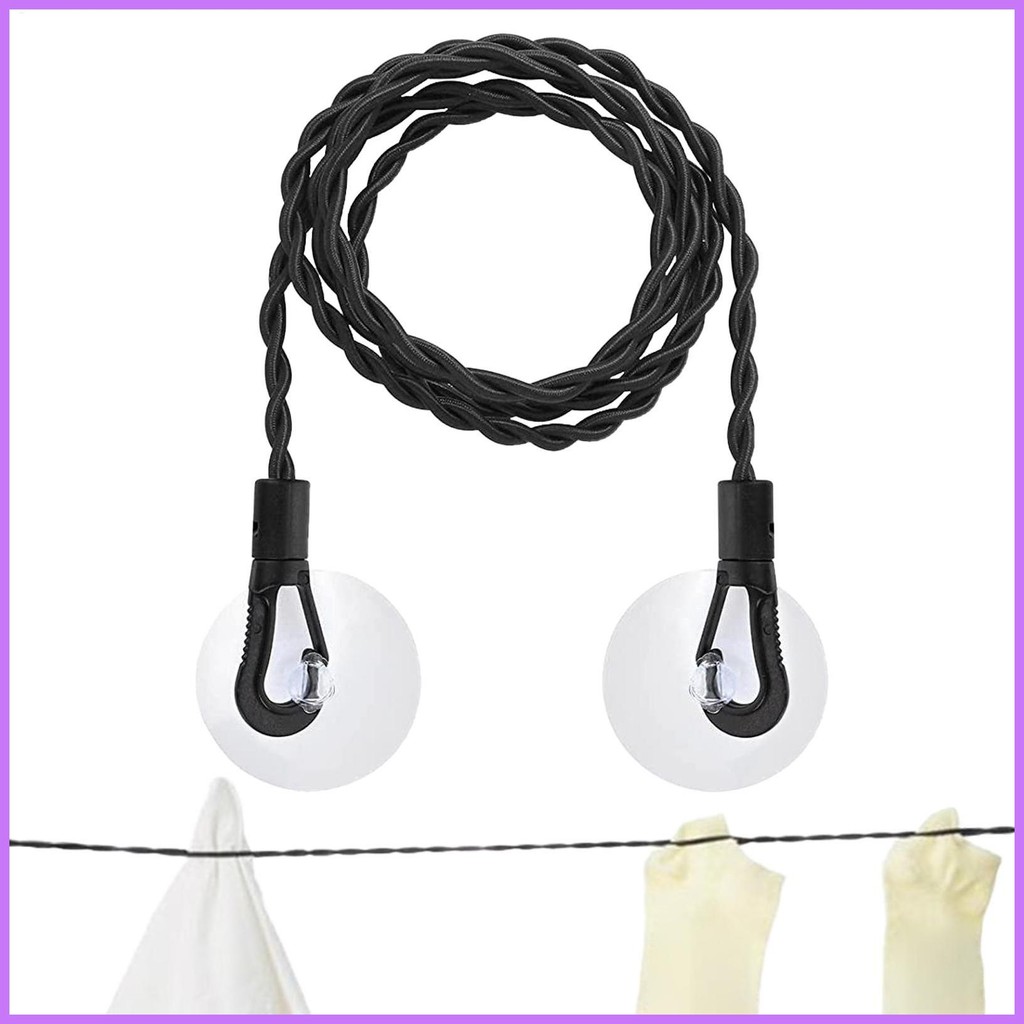 Travel Clothes Lines Retractable Clothesline Outdoor Folding Anti-Slip ...