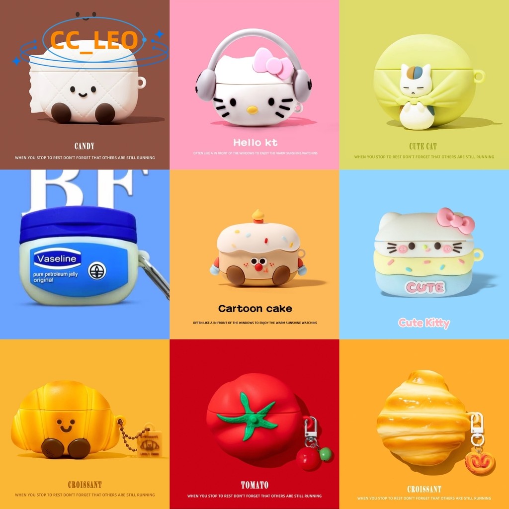 For EDIFIER X2 Plus Case 3D Cute Cake Vaseline Silicone Soft Case Cartoon Ghost EDIFIER X2 Plus ...