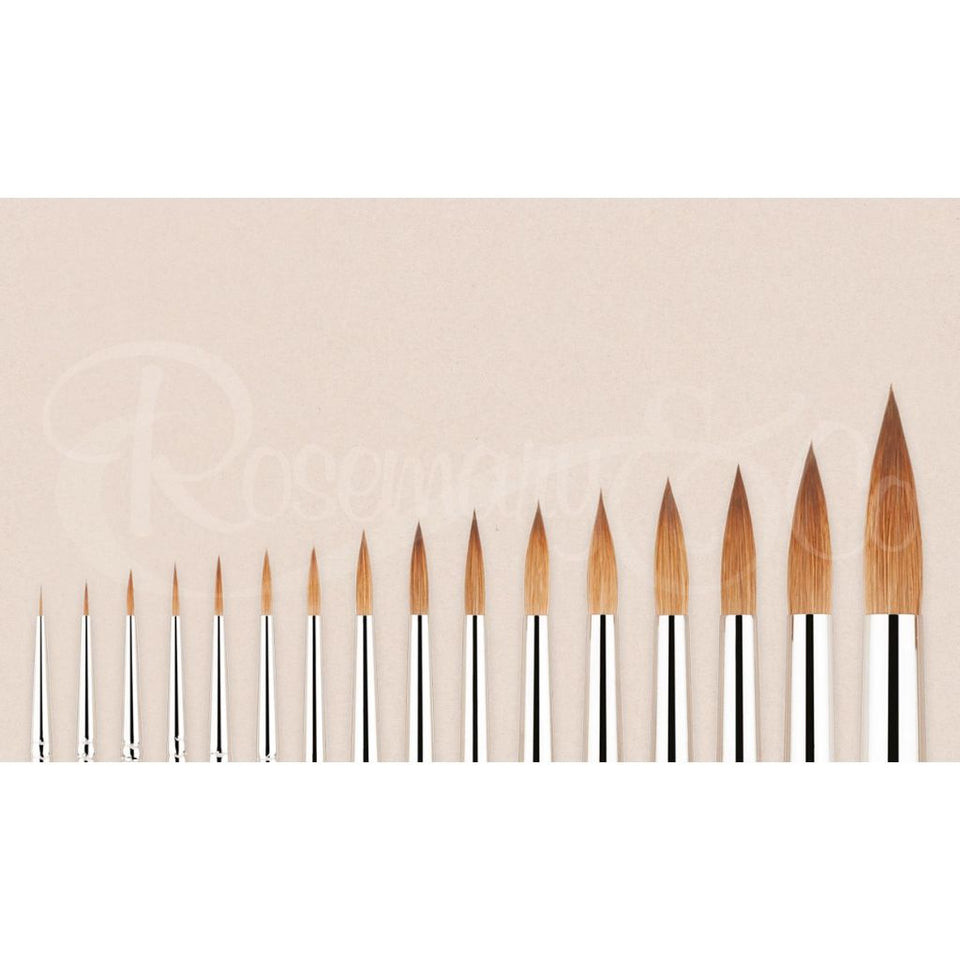 ROSEMARY & CO: SERIES 33 KOLINSKY SABLE POINTED ROUNDS | Shopee Thailand