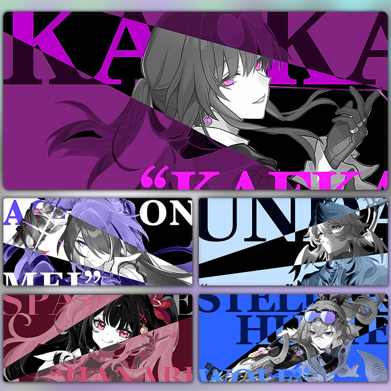 Honkai: Star Rail Mouse Pad Super Large Two-Dimensional Gaming Computer ...