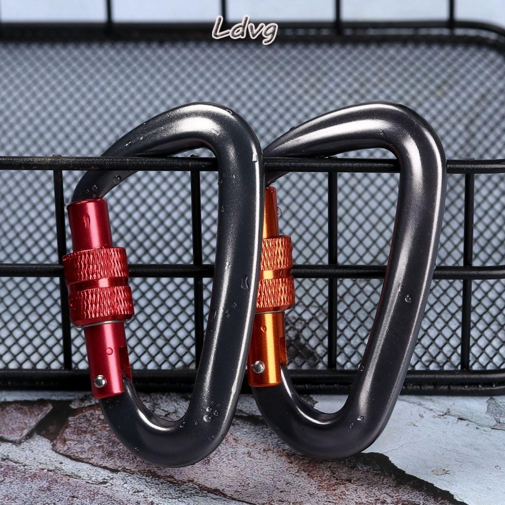 LDVG Climbing Carabiner 12KN 7075 เครื่องมือกลางแจ้ง D รูปร่าง ...