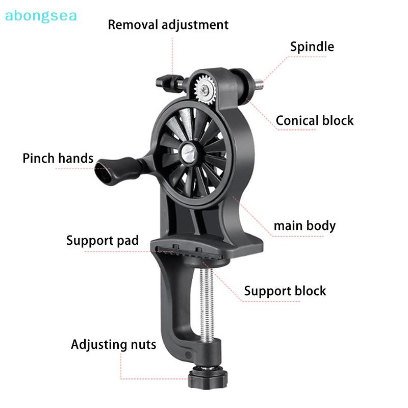 Abongsea สายตกปลา Winder สายตกปลา Spooler ปรับแบบพกพาตาราง Clamp ตกปลา ...