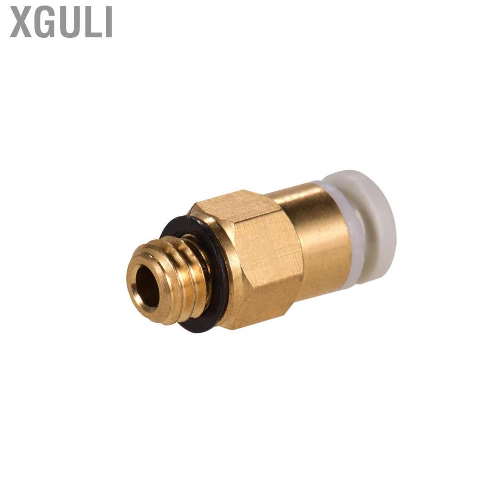 Xguli PC4-M6 Brass Air Vitting Quick Connect Coupler 4MM PTFE ท่อ ...