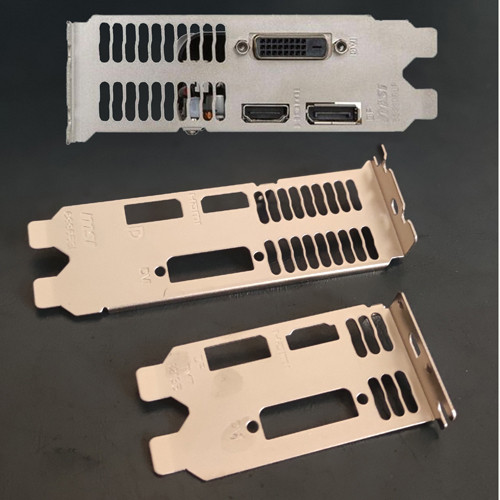 Low Profile Full High Bracket 8 ซม.12 ซม.DisplayPort DP DVI HDMI I/O ...