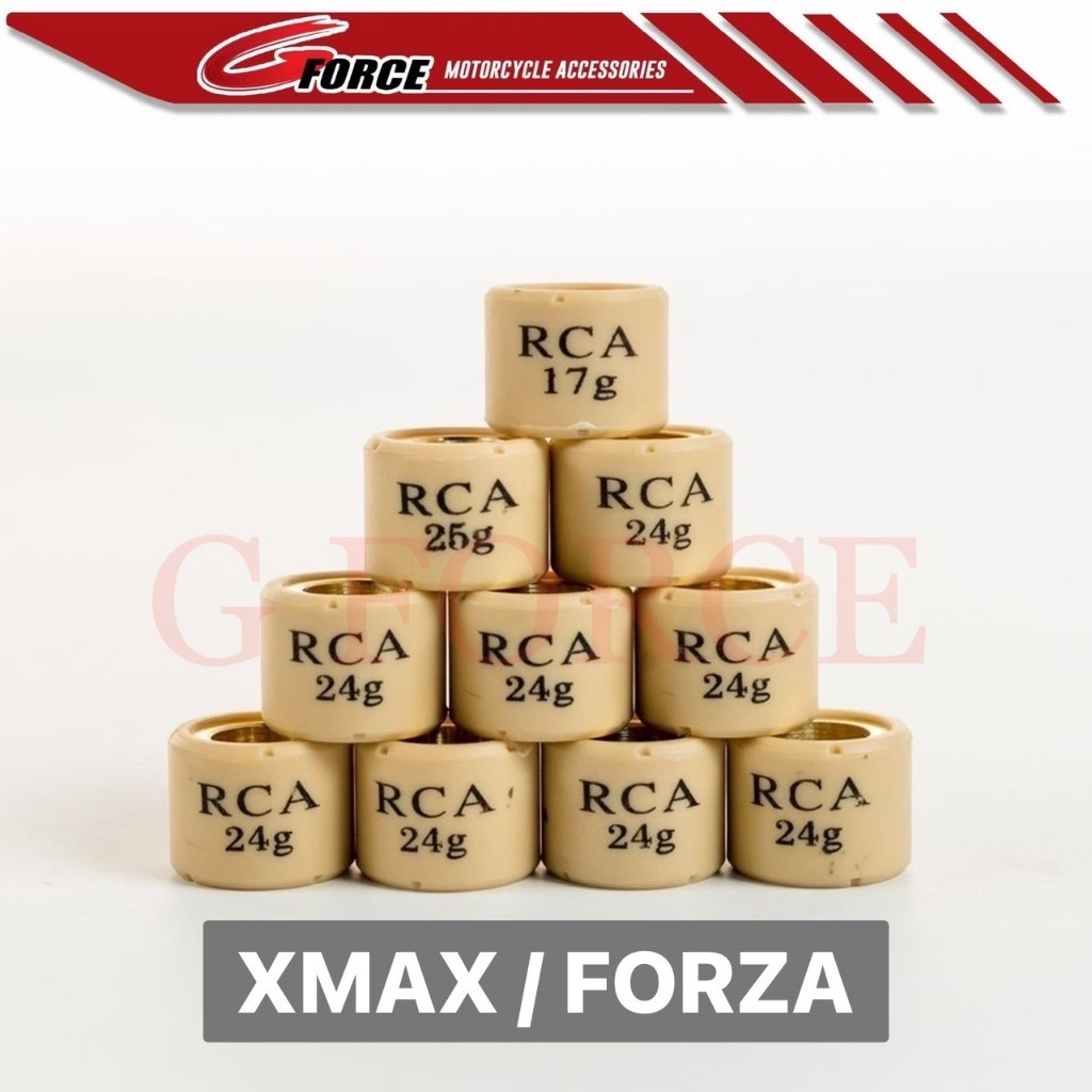 เม็ดตุ้มถ่วง เม็ดถ่วงน้ำหนัก YAMAHA XMAX FORZA 300/350 เบอร์ 10 - 27 ...