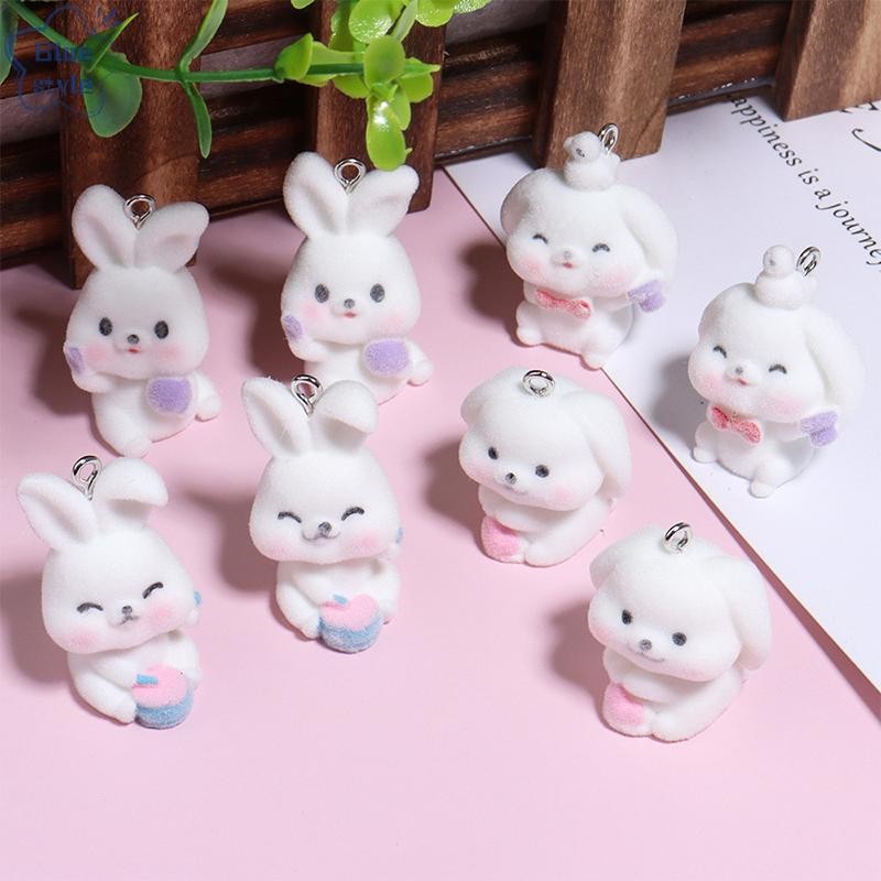 Bluestyle การ์ตูน 3D มินิไดโนเสาร์จี้สัตว์น่ารักไดโนเสาร์ Charms พวงกุญแจสร้อยคอต่างหู DIY ...