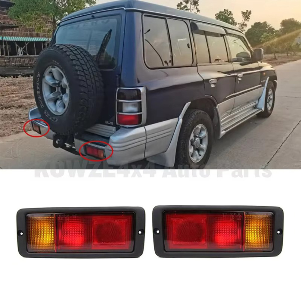 Dika หยุด & ไฟท้ายชุดสําหรับ Mitsubishi Pajero Montero 2 MK2 V11 V23 V24 V25 V26 V31 V33 V43 V44 ...