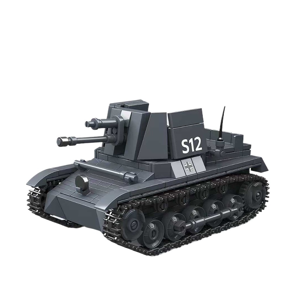 Mytopshop 405PCS MOC Panzerjager I 1 ถังของเล่นเพื่อการศึกษา Building Block อิฐของขวัญเด็ก DIY ...