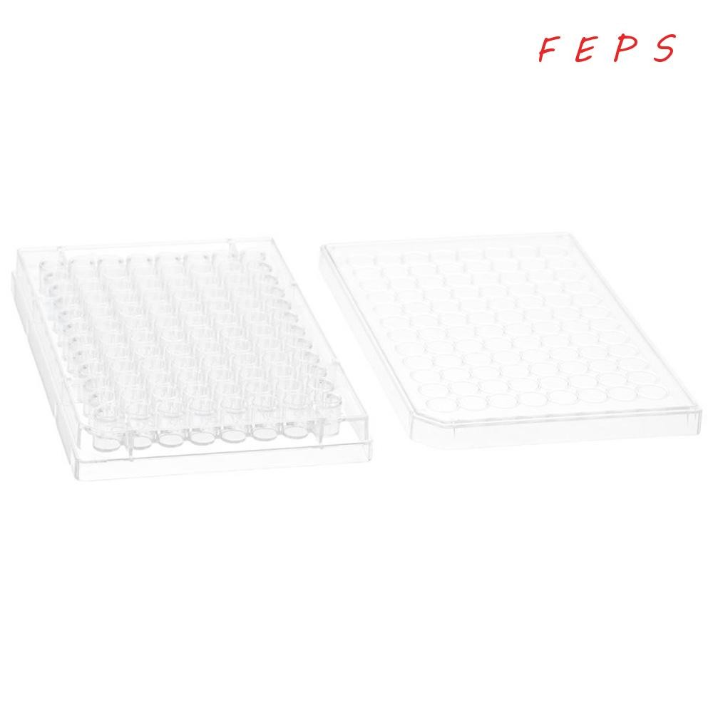 FEPS 1/5 ชิ้นเครื่องมือทดลอง,พลาสติกเนื้อเยื่อวัฒนธรรมแผ่น,ที่มีประโยชน์ด้านล่างแบน 96 Well ...