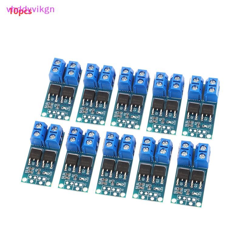 VHDD 10PCS 15A 400W MOS FET Trigger สวิทช์โมดูล DC 5V-36V PWM Regulator ...