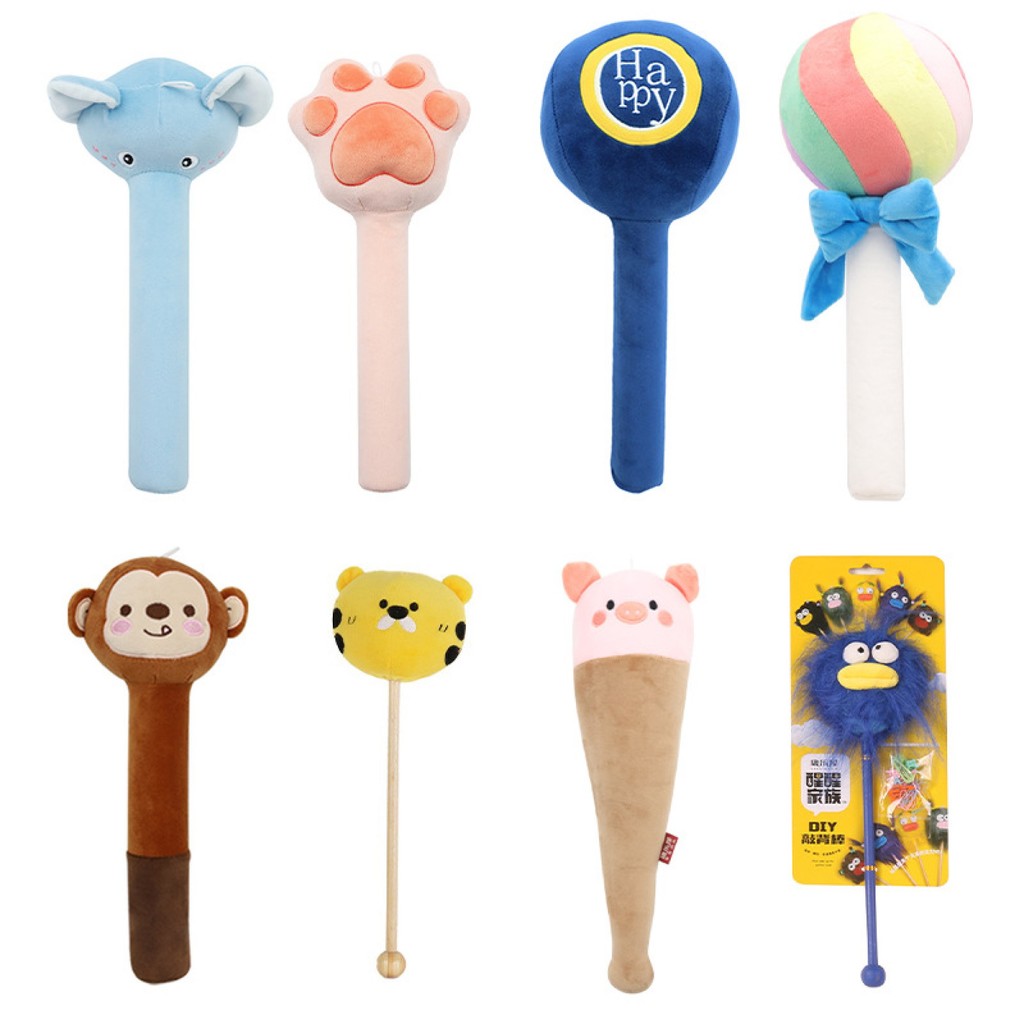 การ์ตูนสัตว์น่ารักนวด Beat Back Rod Leisure House Creative Plush ค้อน ...