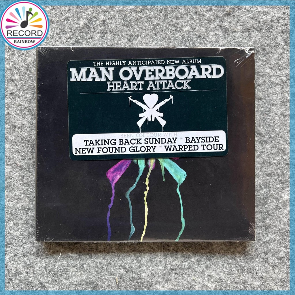 Man Overboard Heart Attack Original CD Album [Sealed] Brand New 1Z02569 ...