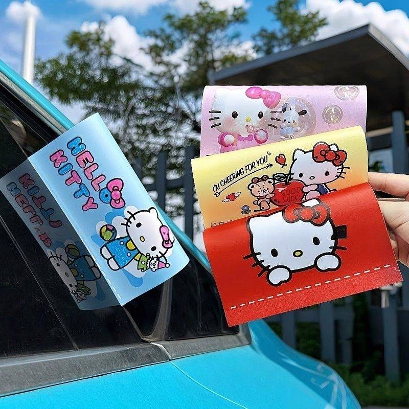 New Hellokitty Washed Mark Stick Label Lego Bumper Stickers Cute ...