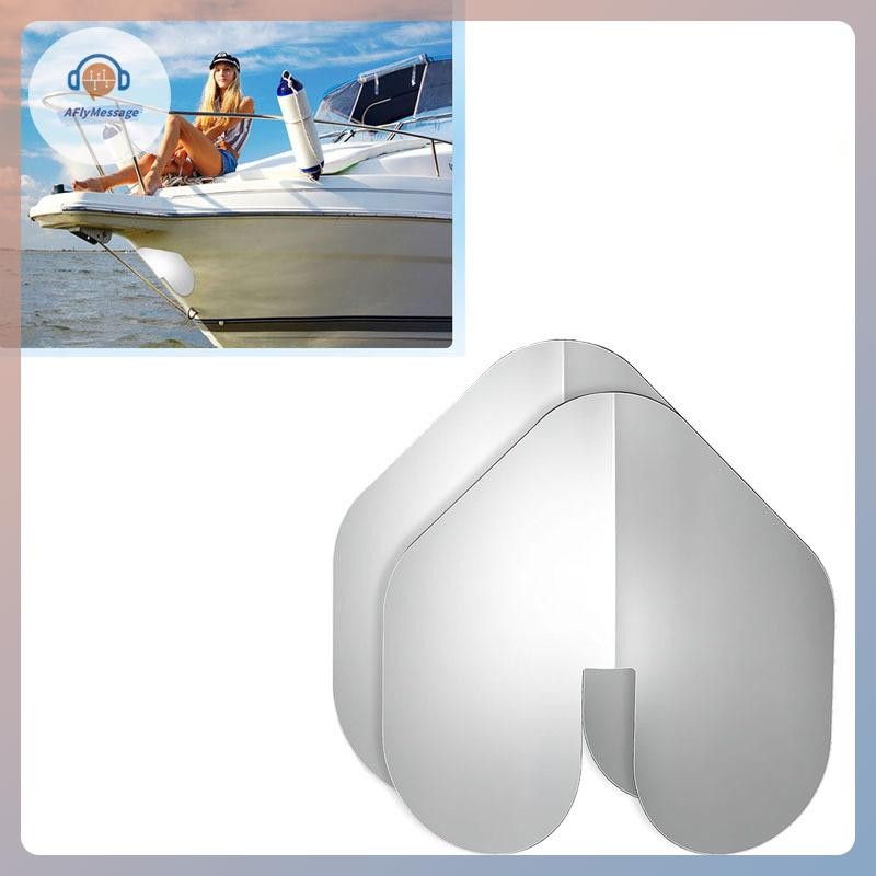 AFl Bow Guard Notch สำหรับเรือสแตนเลส ขนาด 9 x 8.75 นิ้ว ป้องกันการ ...