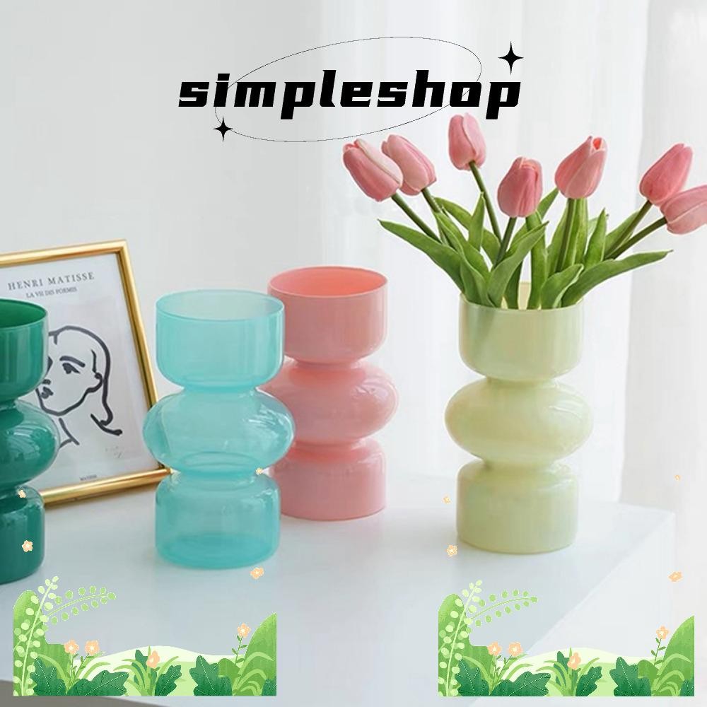 SIMPLESHOP แจกันดอกไม้แก้ว Ins Plant Desktop Hydroponics | Shopee Thailand