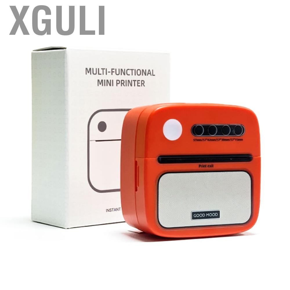 Xguli เครื่องพิมพ์ Pocket Pocket Portable Portable Portable Instant ...