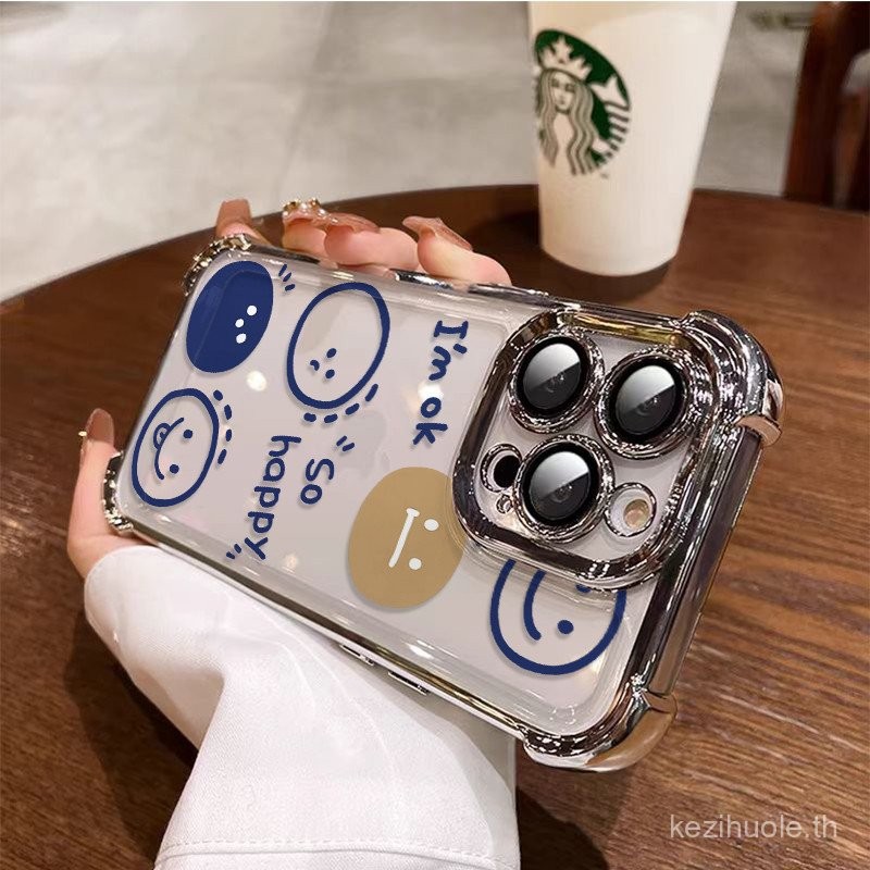 3 in1 เคสห้ารอยยิ้มสำหรับ Honor 400 Lite 400 PRO 100 PRO 200 300 PRO 300U เคสโทรศัพท์นุ่มป้องกัน ...
