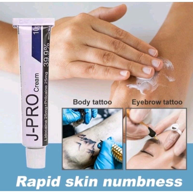 J PRO Cream ยาชาสําหรับปักคิ้ว / Tattoo JPRO Cream | Shopee Thailand