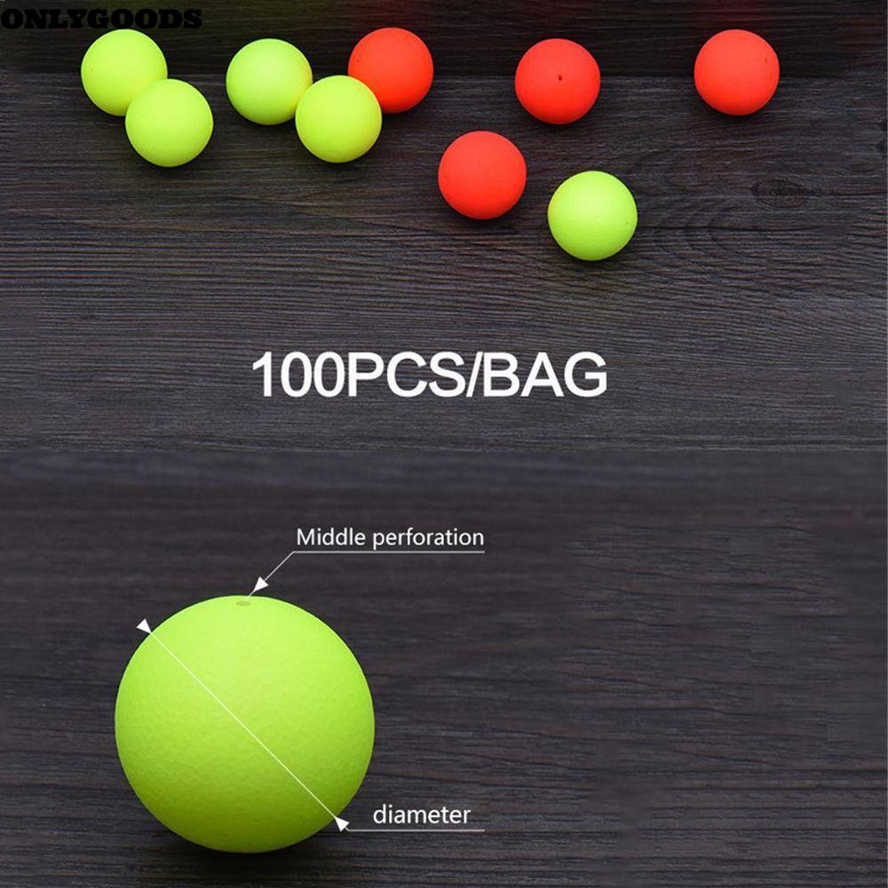 ONLYGOODS 100PCS โฟมลอย Ball คุณภาพสูง Rig Rigging วัสดุ EPS ด้านล่าง ...