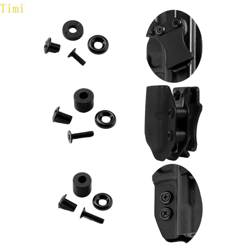 Timi 4 ชุด Slotted โพสต์และสกรูหัวข้าม Kydex ซองหนังสกรูอเนกประสงค์ ...