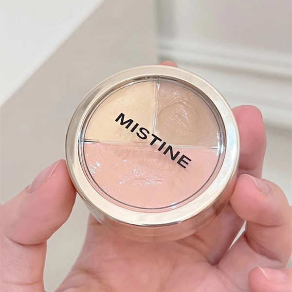 พับคุชชั่น แป้งพัฟ คุชชั่น Mistine Mistine Mistine Tricolor Concealer ...