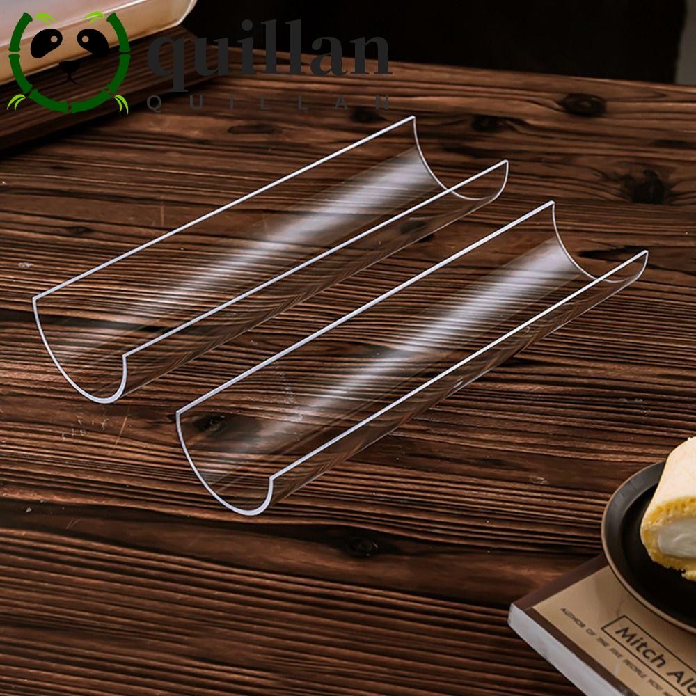 QUILLAN ที่ใส่โรลเค้ก, อะคริลิคครึ่งวงกลม Roll Dessert Bracket, Forming ...
