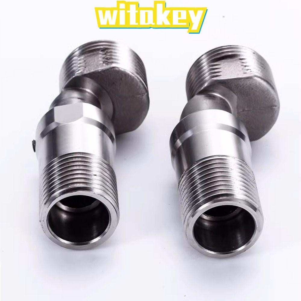 WITAKEY มุมโค้งเท้า, ฝาครอบตกแต่งปรับมุมสกรูประหลาด, ฝักบัวผสมแตะเปลี่ยนชิ้นส่วนเชื่อมต่ออุปกรณ์ ...