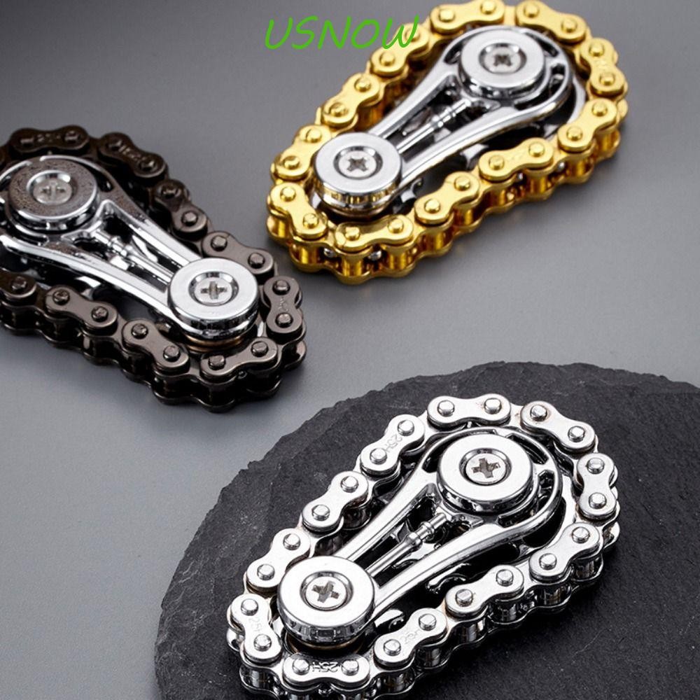 USNOW ปลายนิ้ว Gyro Mechanical, Spinning Top Chains เกียร์มือ Spinner ...