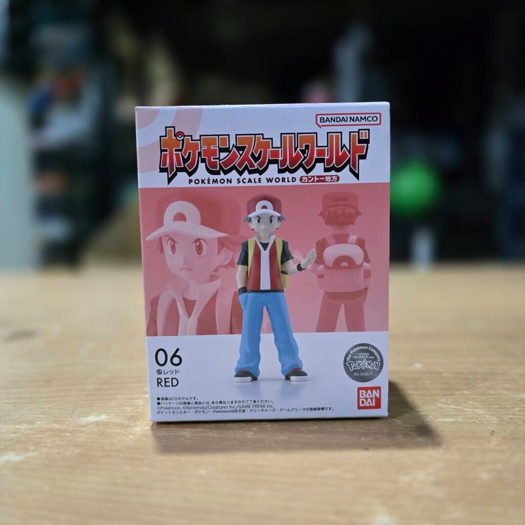 Bandai Pokemon Scale World Kanto Region Set (No.6 Red) | Shopee Thailand